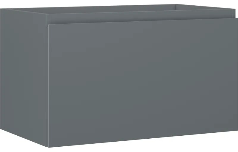 Mexen Orio koupelnová skříňka pod umyvadlo 80 cm, 1 zásuvka, grafit mat - 91A10-08047-1-BF66
