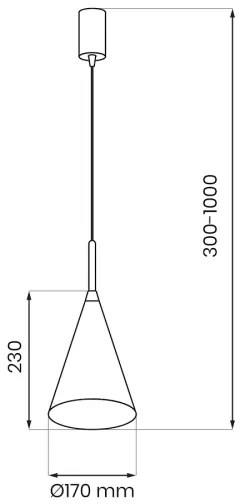 Lustr na lanku CAPITAL 1xGX53/15W/230V pr. 17 cm zelená