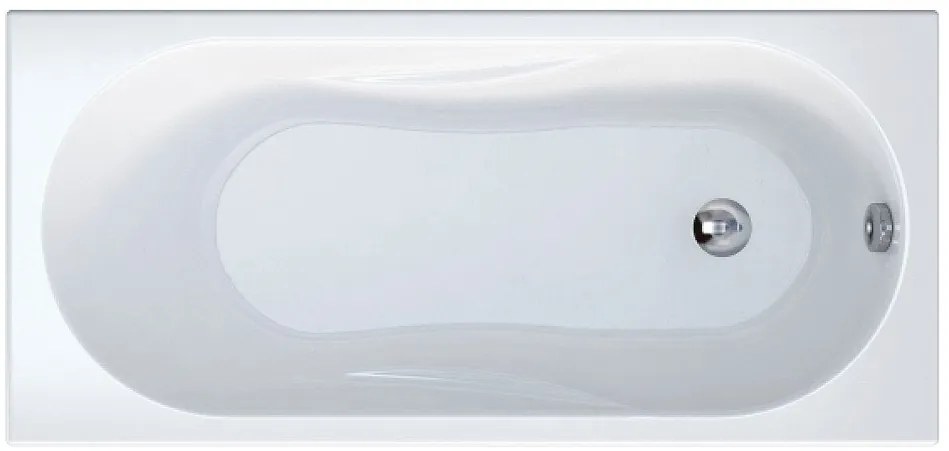 Cersanit Vana MITO RED CW 150x70cm + nožičky, TK001-018