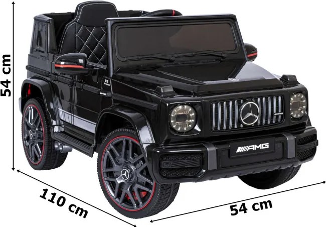 Elektrické autíčko MERCEDES AMG G63 černé