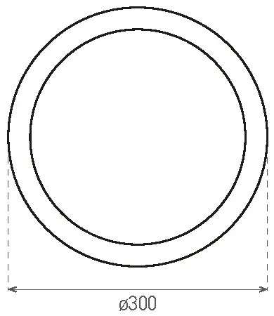 LED Venkovní stropní svítidlo se senzorem RENO LED/16W/230V IP66 bílá