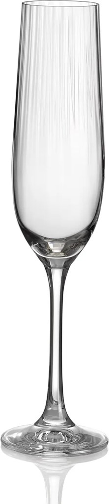 Crystalex sklenice na sekt Waterfall 190 ml 6 ks