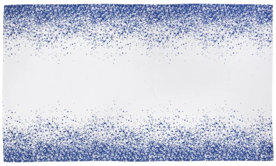 Ferm Living Ubrus Splash, 240 cm, blue