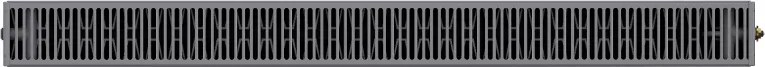 Mexen, Panelový radiátor Mexen CV22 600 x 800 mm, spodní připojení, 1322 W, antracit - W622-060-080-66
