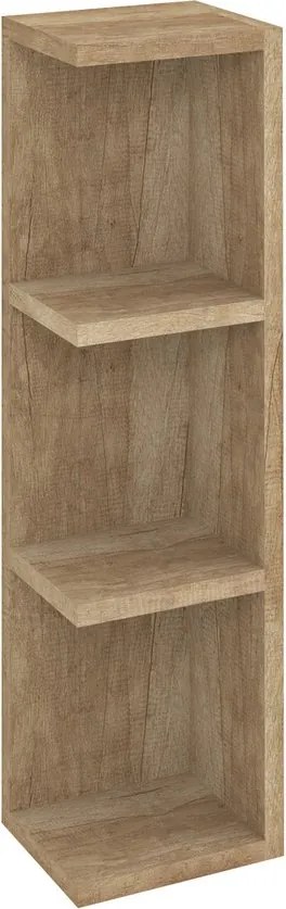 Sapho Sapho, RIWA otevřená police 20x70x15cm, levá/pravá, dub Alabama, RIW250-0022