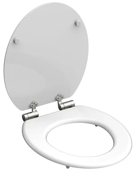 Eisl Sanitär WC prkénko MDF Soft Close White 80101 - wc_eisl_80101