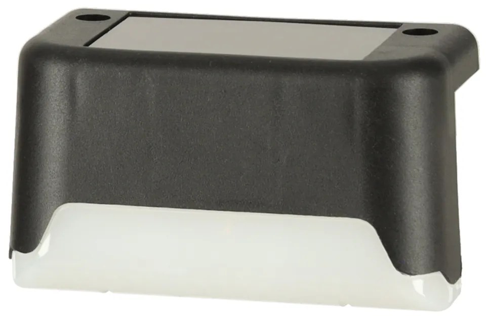 Creative Corner Solární zahradní venkovní LED schodišťová lampa soumrakový senzor 8 kusů