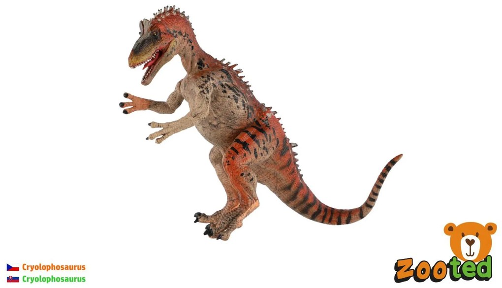 Cryolophosaurus dinosaurus zooted plast 17cm