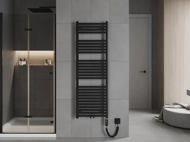 Mexen Hades, elektrické topné těleso 1500 x 500 mm, 900 W, černá, W104-1500-500-2900-70