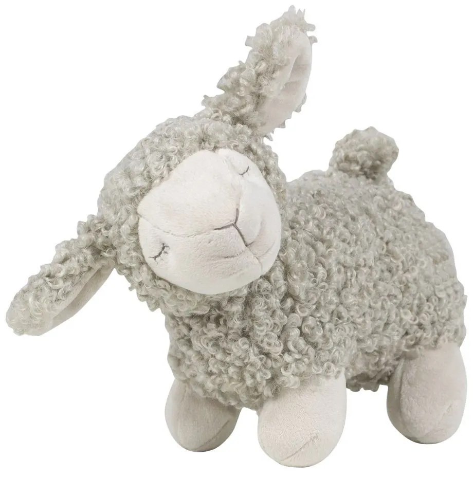 Plyšová hračka kudrnatá spící ovečka - 26*12*20cm