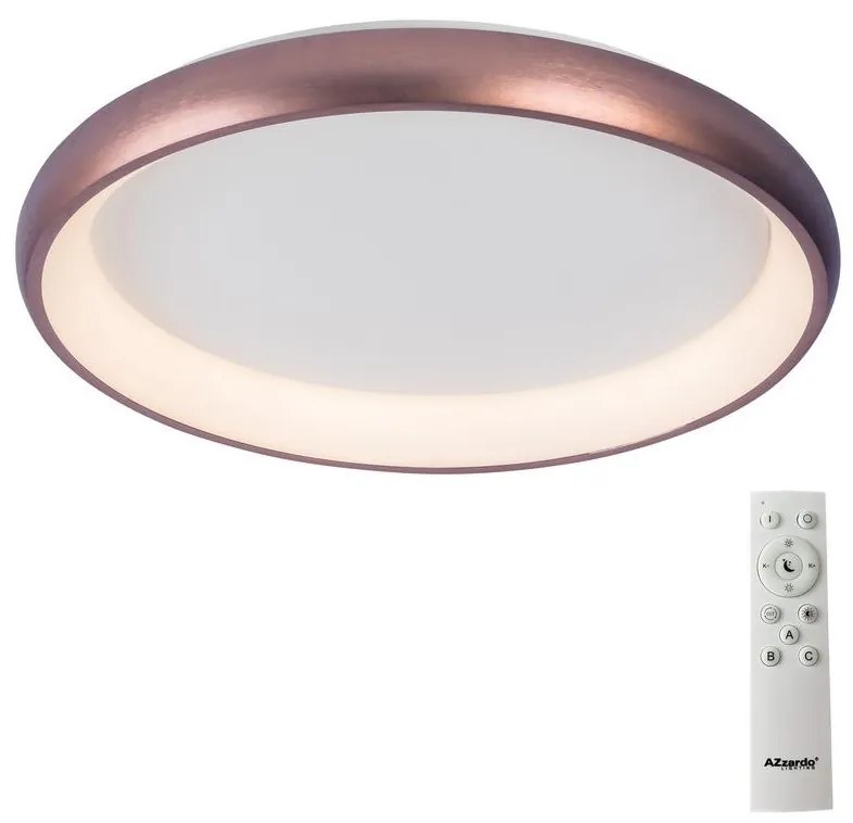 Azzardo Azzardo AZ5071-LED Stmívatelné stropní svítidlo ANTONIO LED/50W/230V hnědá + DO AZ5071