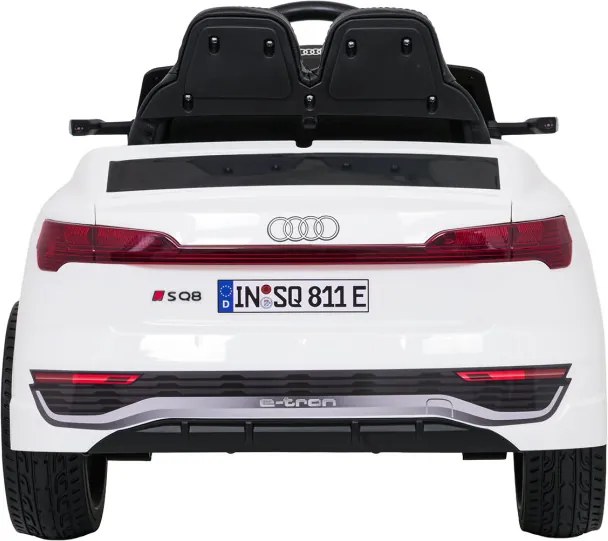 Elektrické autíčko Audi SQ8 bílé / šedé