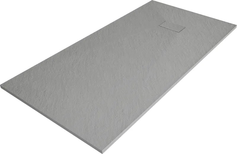 Mexen Hugo, SMC obdélníková sprchová vanička 180 x 80 cm, šedá, 42618018
