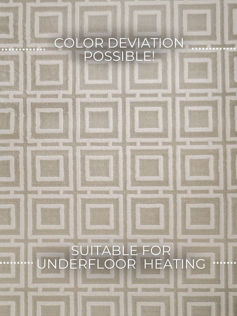 ELLE Decoration, Kusový koberec Perles 106191 Cream z kolekce Elle, 160x235, béžová, ložnice
