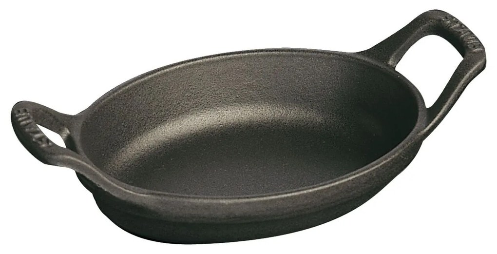 Staub Mini litinový pekáč oválný 15 cm, černá, 1301323