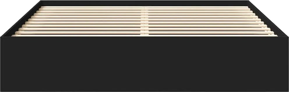 Rám postele černý 180 x 200 cm Super King Size 3203881