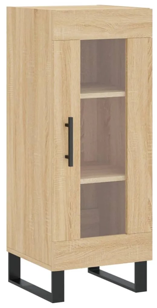 Skříň highboard dub sonoma 34,5 x 34 x 180 cm kompozitní dřevo