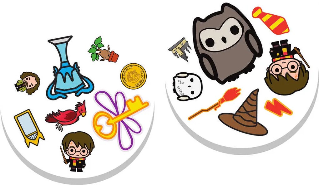ASMODEE Hra postřehová Dobble Harry Potter v plechové krabičce *SPOLEČENSKÉ HRY* asdobhp01cz