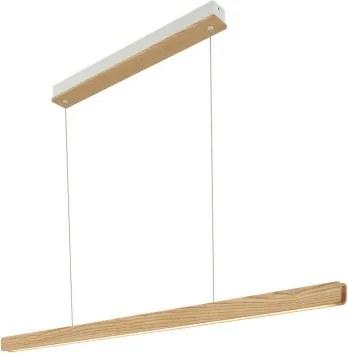 Závěsné LED svítidlo NORDLUX Ilgas 47W 3000K přírodní dřevo 2412053014