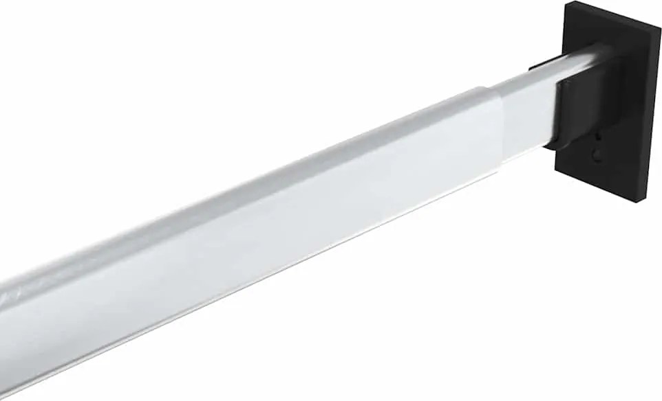 Teleskopické šatní tyče 4 ks stříbrné 58–100 cm 3102979
