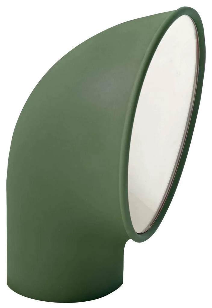 Artemide Piroscafo LED soklové světlo IP65, zelená