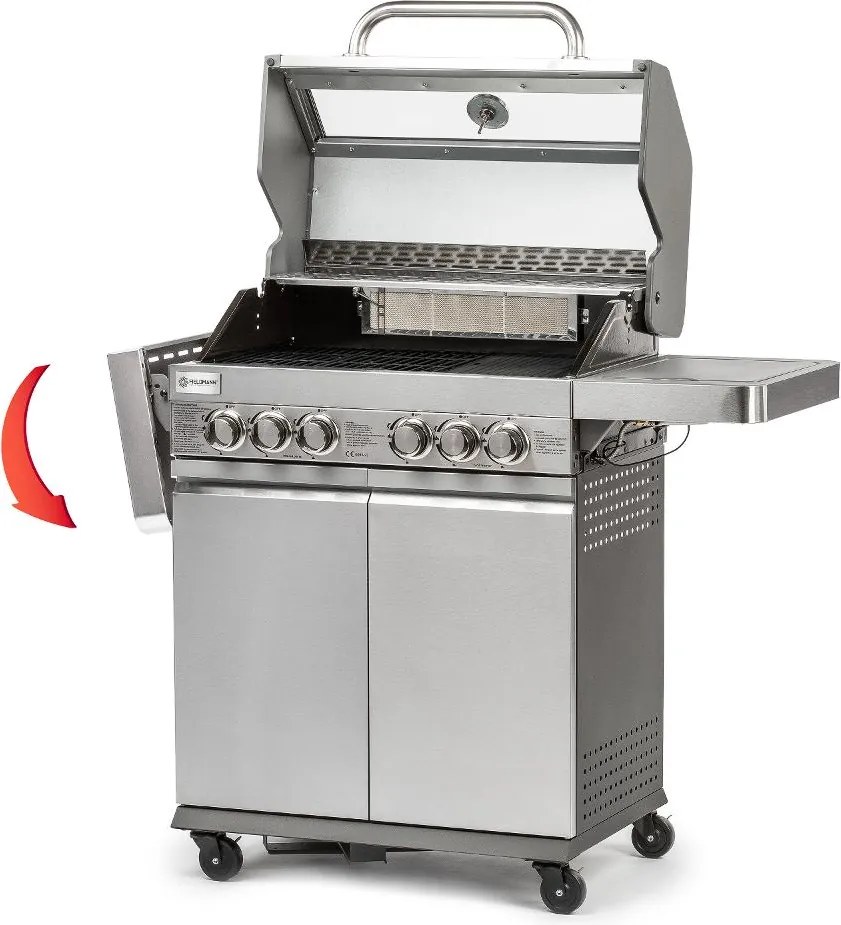 Fieldmann FZG 3025 plynový gril 4+1+1