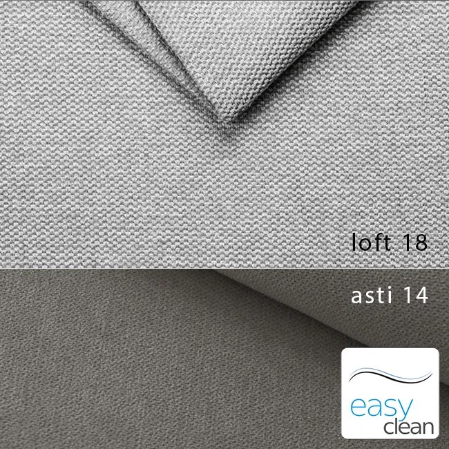 Sedací souprava COOL III | 191x350x191 cm | rozkládací + 2x úložný prostor | světle šedá 18/14