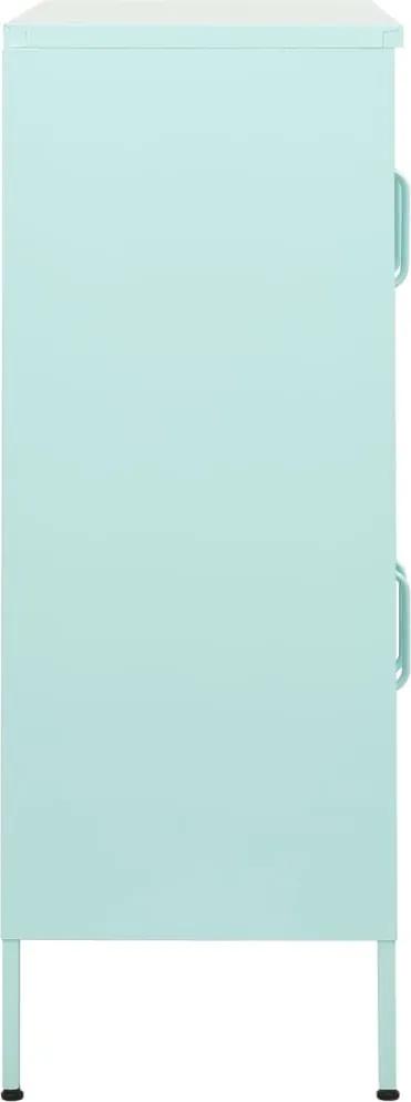vidaXL Úložná skříň 80 x 35 x 101,5 cm ocel [336140] Barva: Námořnická modrá