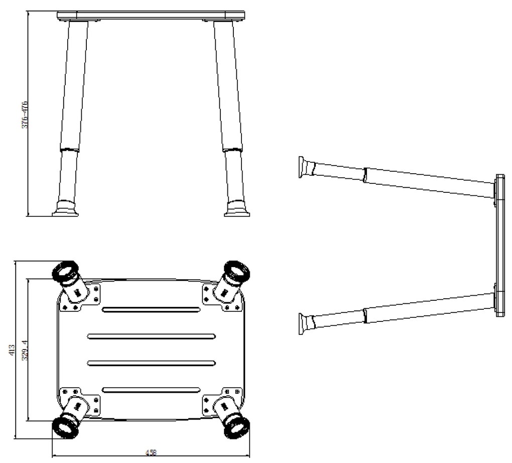 Sapho Koupelnová stolička, bambus - AE865