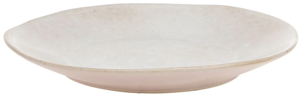 Béžovo-růžový rustikální jídelní talíř Valence Dusty Rose - Ø 27*3 cm