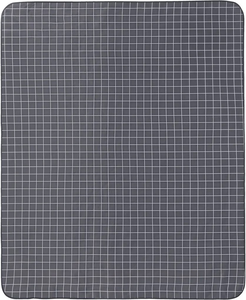 MERADISO® Ubrus kulatý Ø 160 cm / hranatý 130 x 16 (šedá, hranaté), - 4056232548847