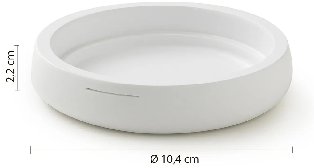 Gedy Gedy, KIRA mýdlenka na postavení, bílá mat, KI1102