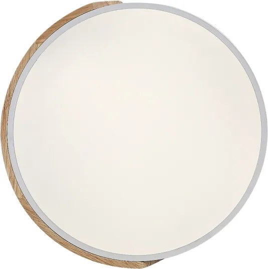 Rabalux 71417 - LED Stropní sv MAPLE2 LED/24W/230V 3000K bílá/dub pr. 41 cm