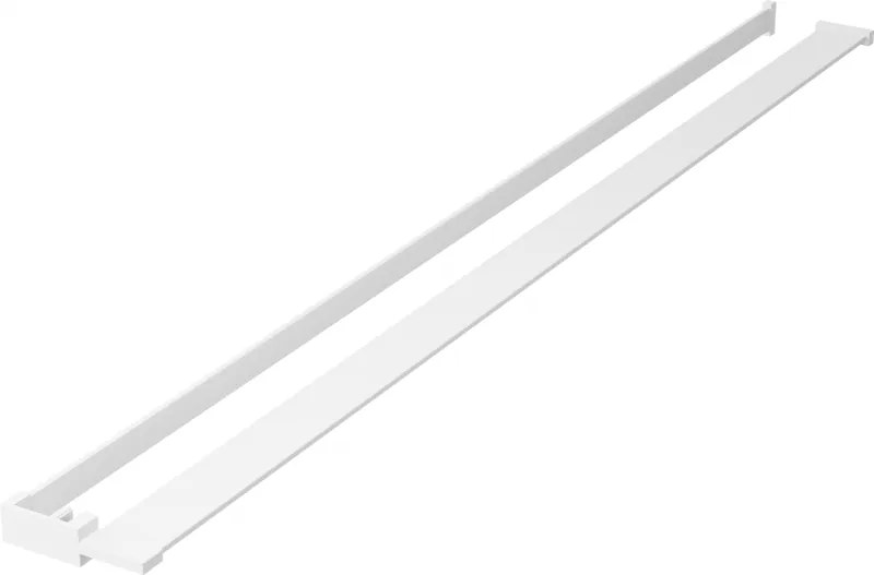 Mexen příslušenství, polička/držák na ručníky pro sprchovou zástěnu (max 140cm), bílá, 800-02-20