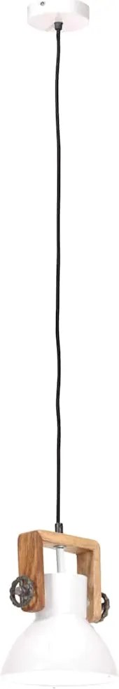 Industriální závěsné svítidlo 25 W bílé kulaté 19 cm E27 320540