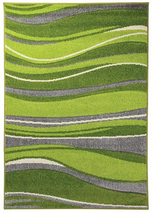 Kusový koberec PORTLAND vlny zelené 67/120