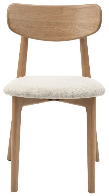 Designová jídelní židle Wapaheo bílá