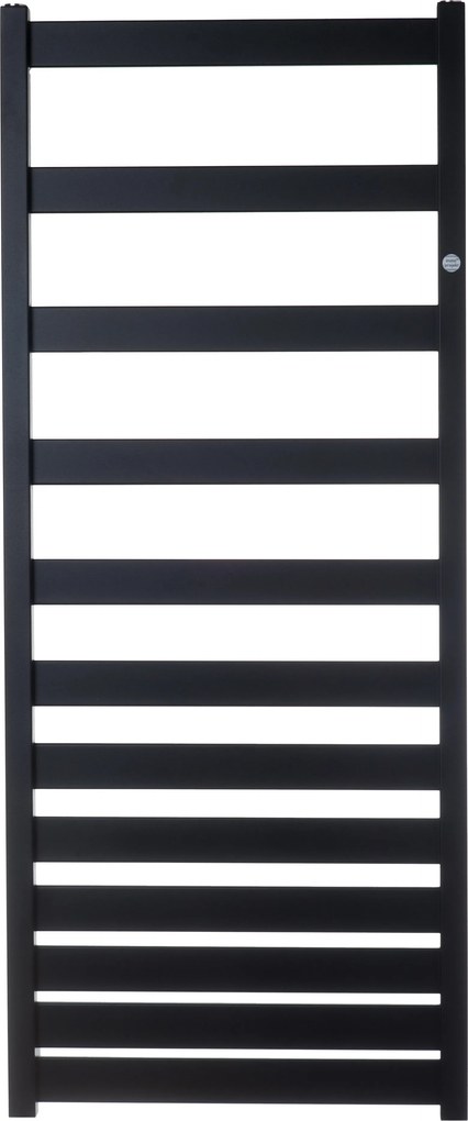 Hopa Belti koupelnový radiátor 500 x 1203 mm středové připojení černá RADBEL501231SP