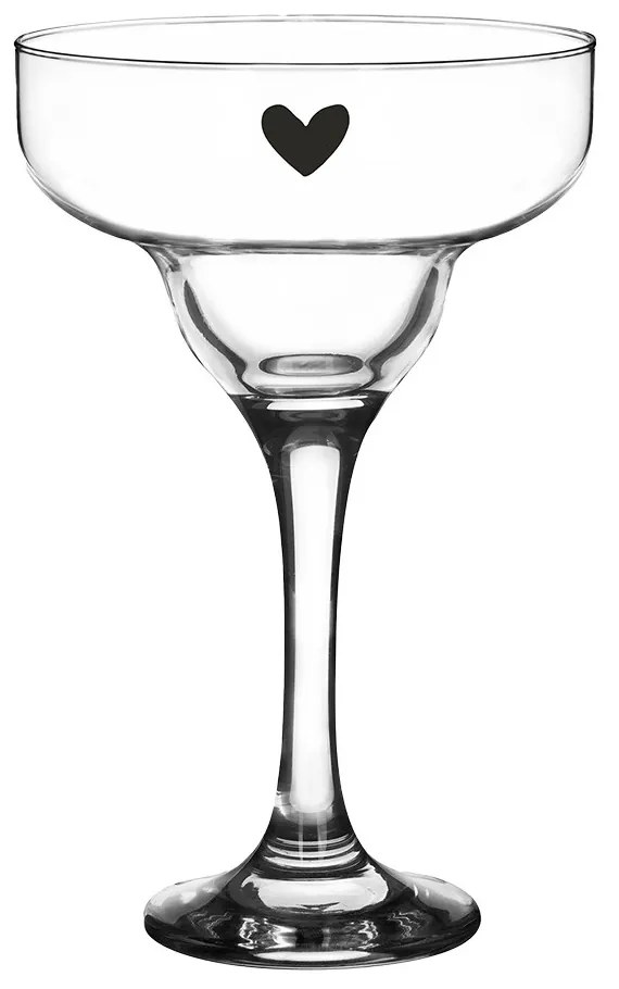 Sklenice na Martini se srdíčkem Heart - Ø 7*17 cm / 200 ml