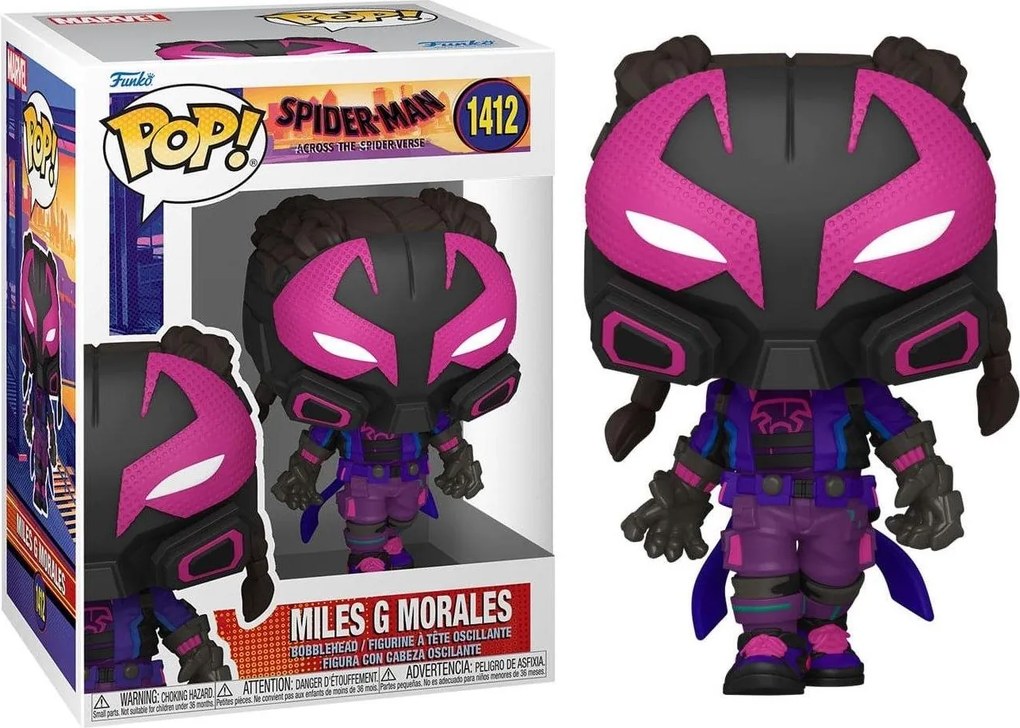 Funko pop! spider man across the spider verse miles g morales