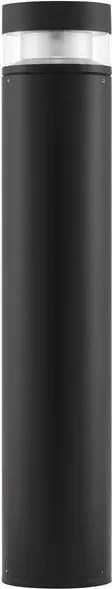 NV 9026124 Venkovní sloupkové svítidlo TALA černý hliník a akryl LED 12W 3000K 100-240V 180st. IP54 - NOVA LUCE