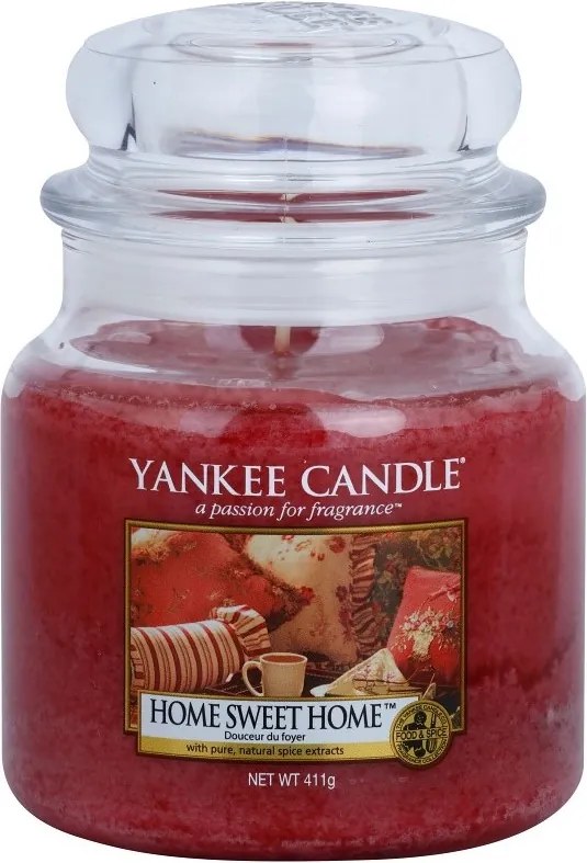 Yankee Candle vonná svíčka Home Sweet Home Classic střední