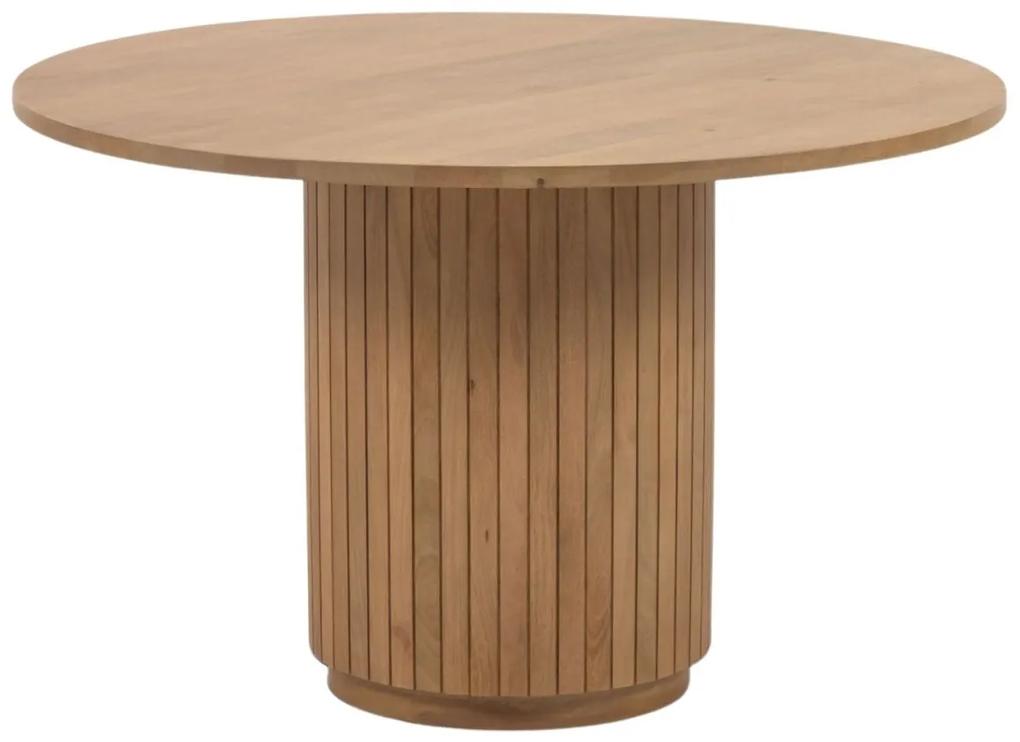 OnaDnes -20% Dřevěný jídelní stůl Kave Home Licia 120 cm