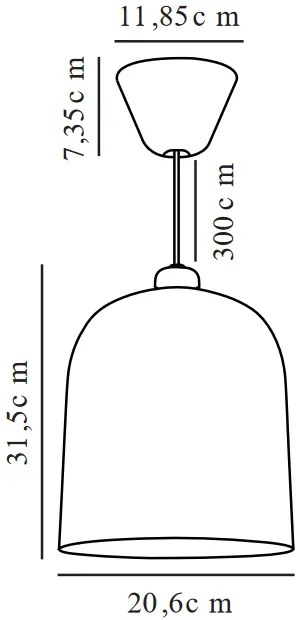 NORDLUX Angle závěsné světlo s magnetickým uchycením Barva: Černá