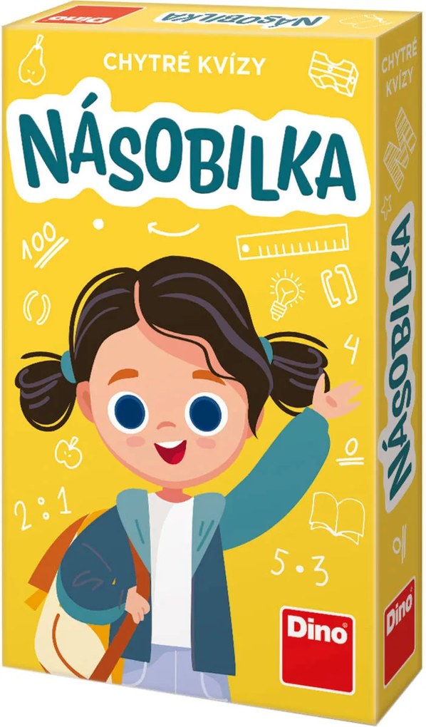 DINO Hra naučná kvízová Chytré kvízy: Násobilka dn613249