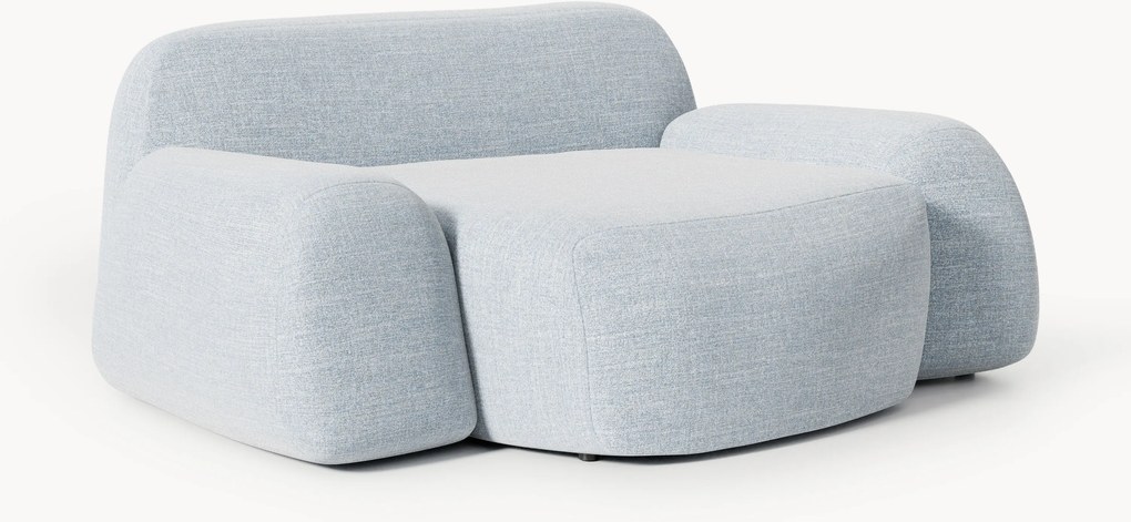 XL bouclé křeslo Wolke