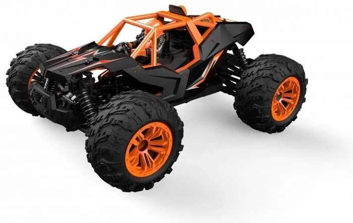 Rc auto df drive and fly models fun-racer 4wd rtr oranžový