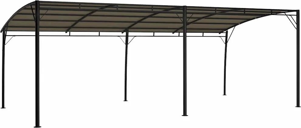 Slunečníkové markýzy 6 x 3 x 2,55 m Taupe 312256