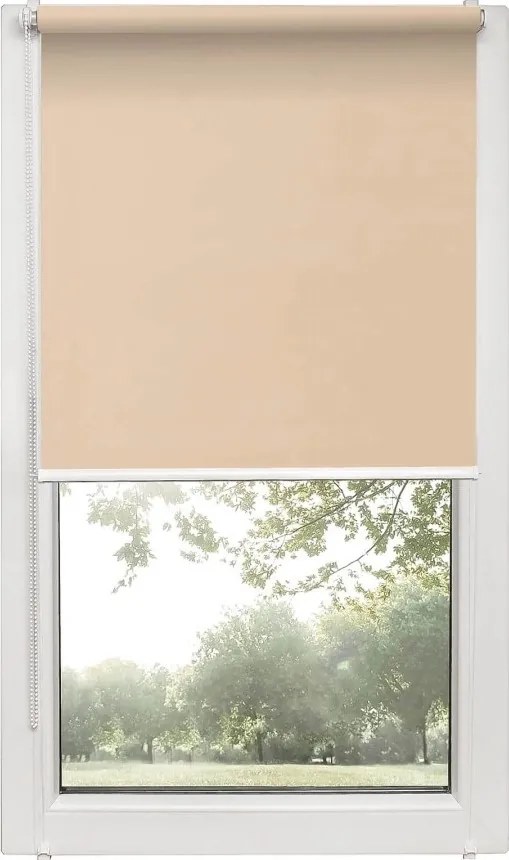 Roleta na okno - Decor D03 Barva ovládání: Hnědá, šířka: 115, výška: 215