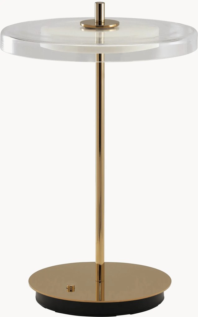 Malá přenosná stolní LED lampa Asteria Move, stmívatelná